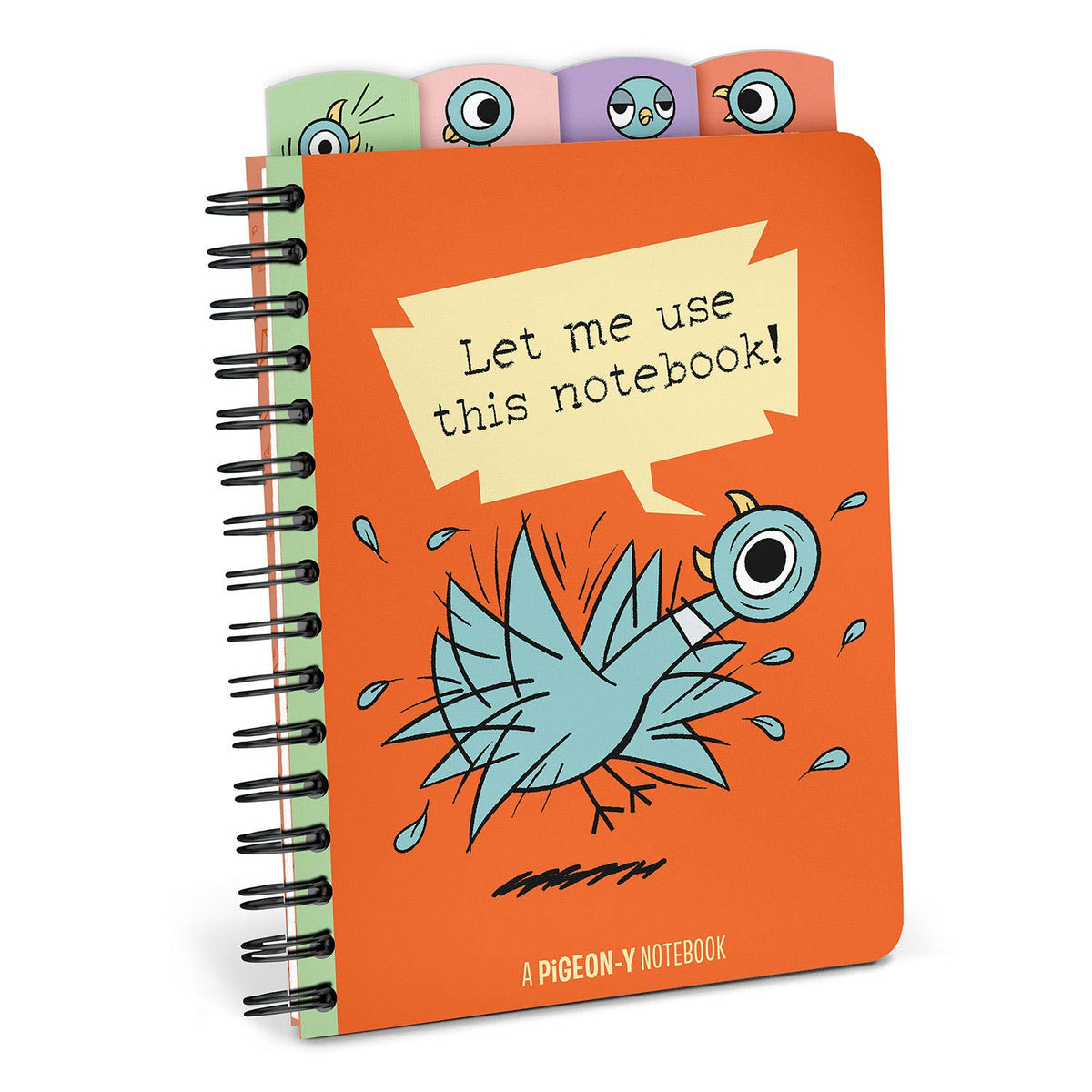 Let Me Use This Notebook – Pigeon Journal by Mo Willems | Hartford Prints