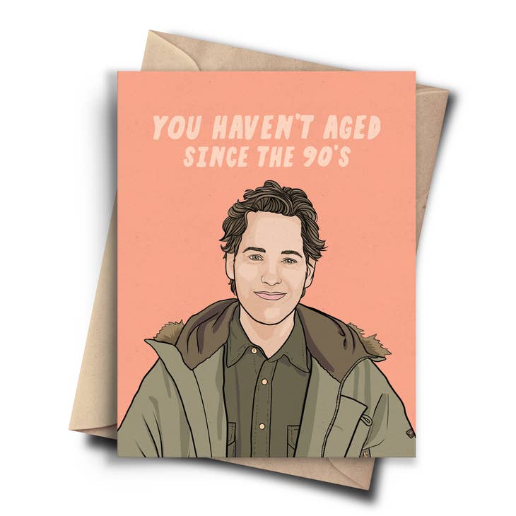 Paul Rudd Birthday Card | Hartford Prints