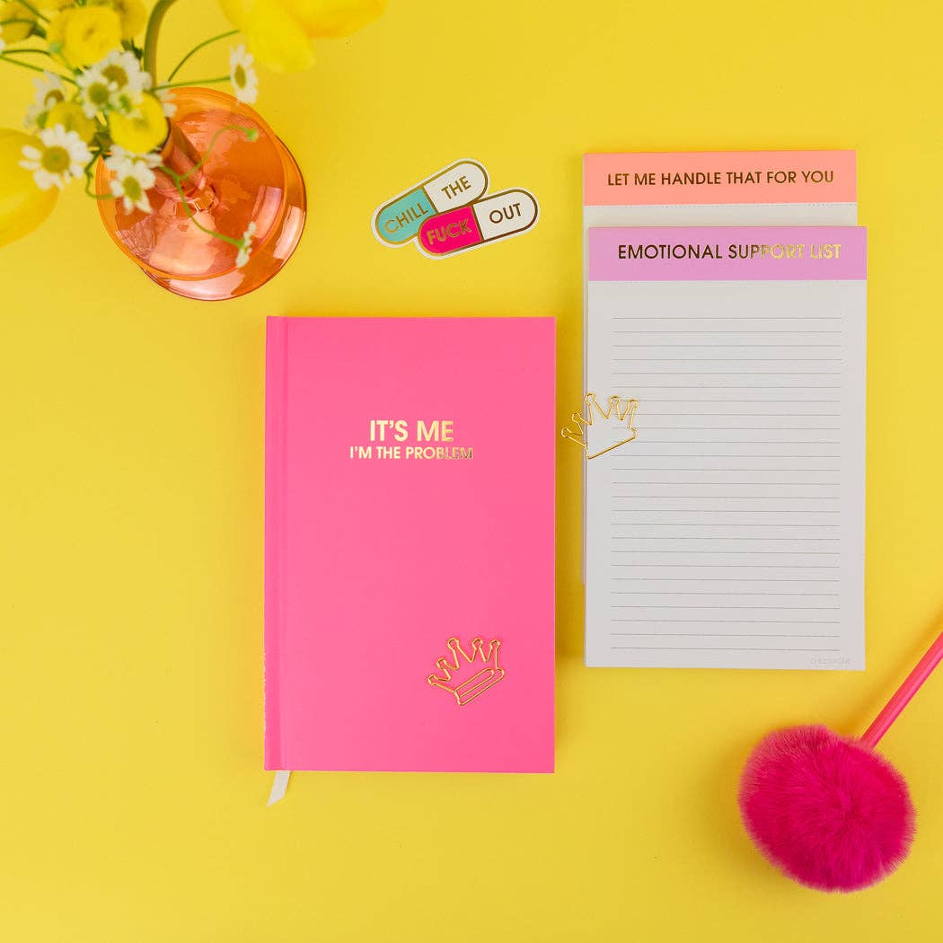 Emotional Support List - Lined Notepad | Hartford Prints