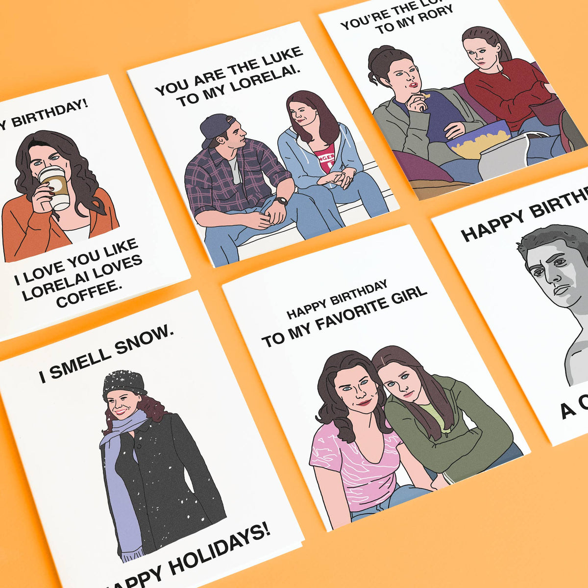 Favorite Girl Gilmore Girls Card | Hartford Prints