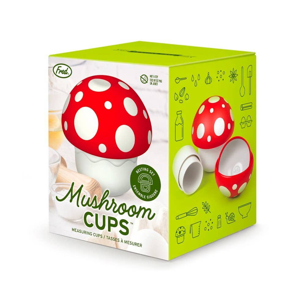 Mushroom Cups - Measuring Cups | Hartford Prints