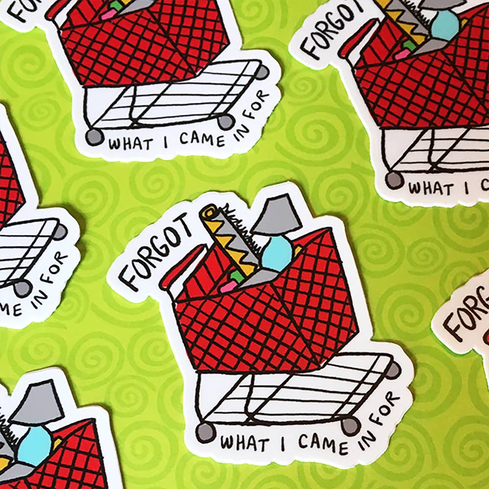 Shopping Cart Sticker | Hartford Prints