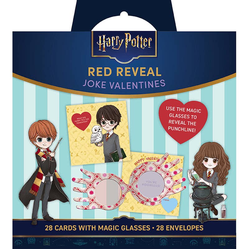 Harry Potter: Red Reveal Joke Valentines (NEW!) | Hartford Prints