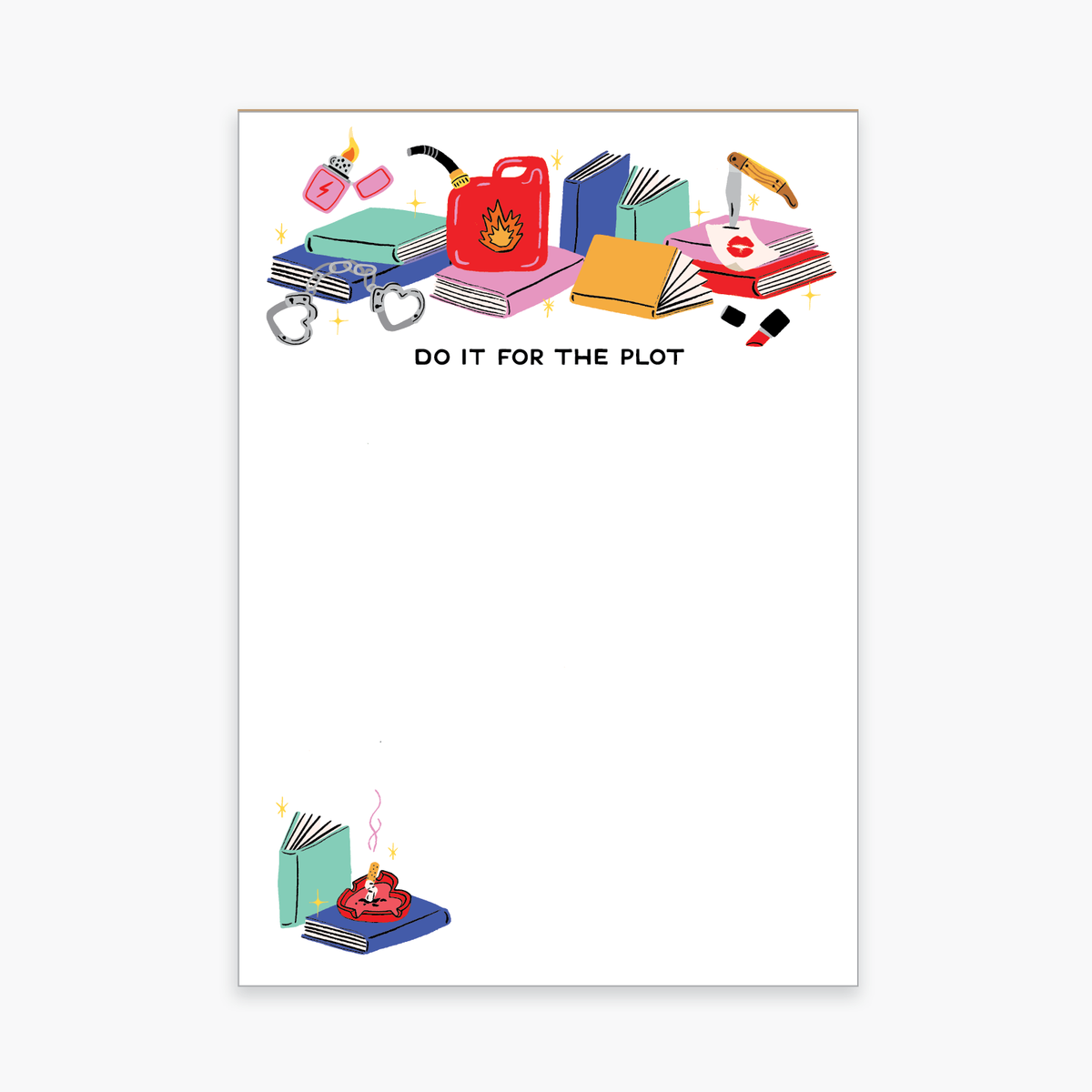 For The Plot Notepad | Hartford Prints