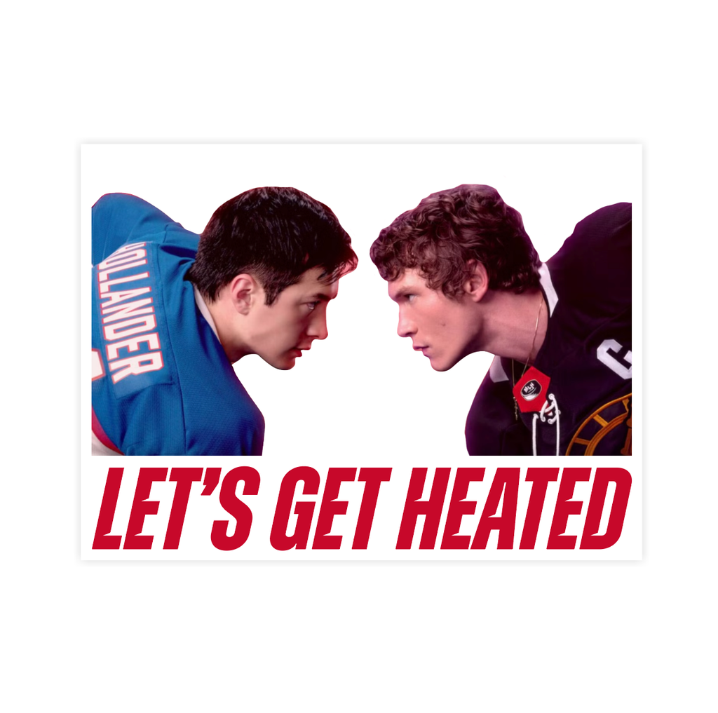 Let's Get Heated Sticker | Hartford Prints