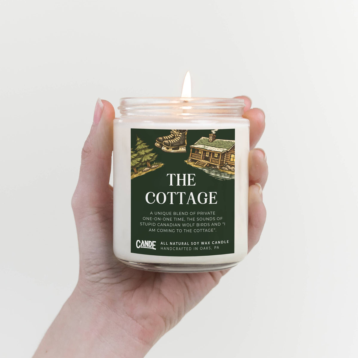 The Cottage Candle: Standard | Hartford Prints