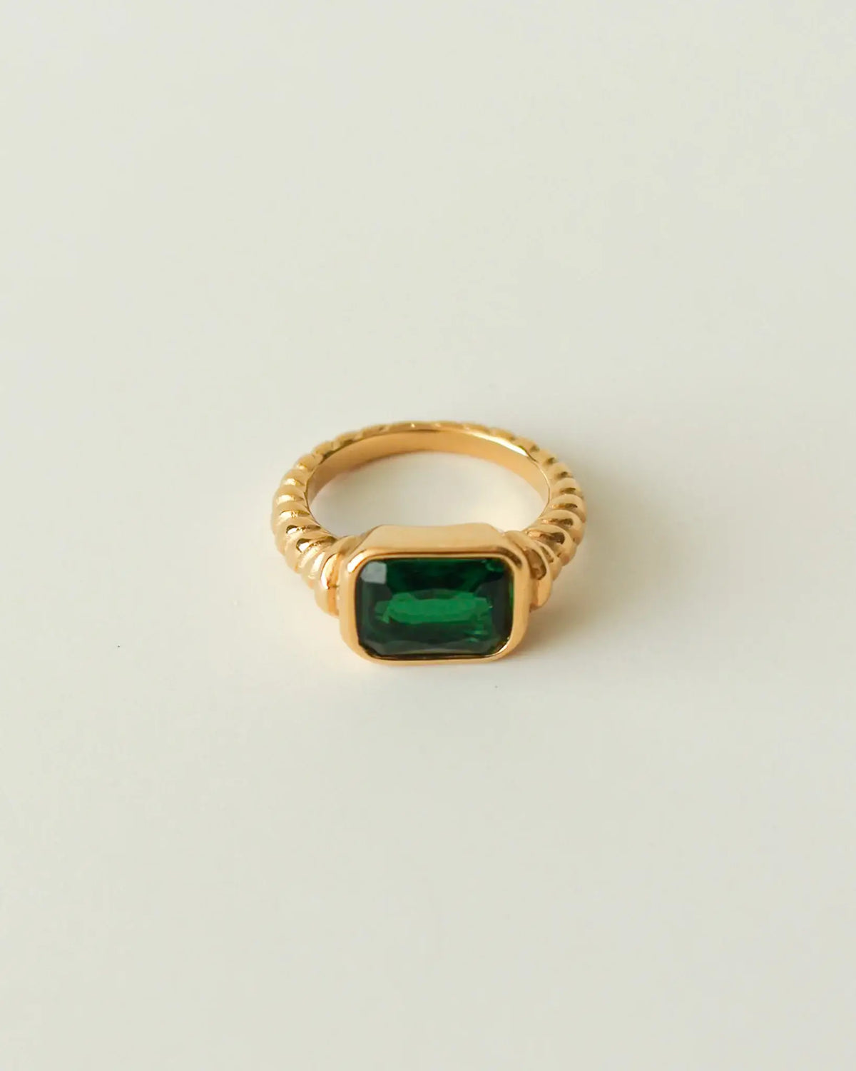 Jules Green Stone Ring | Hartford Prints
