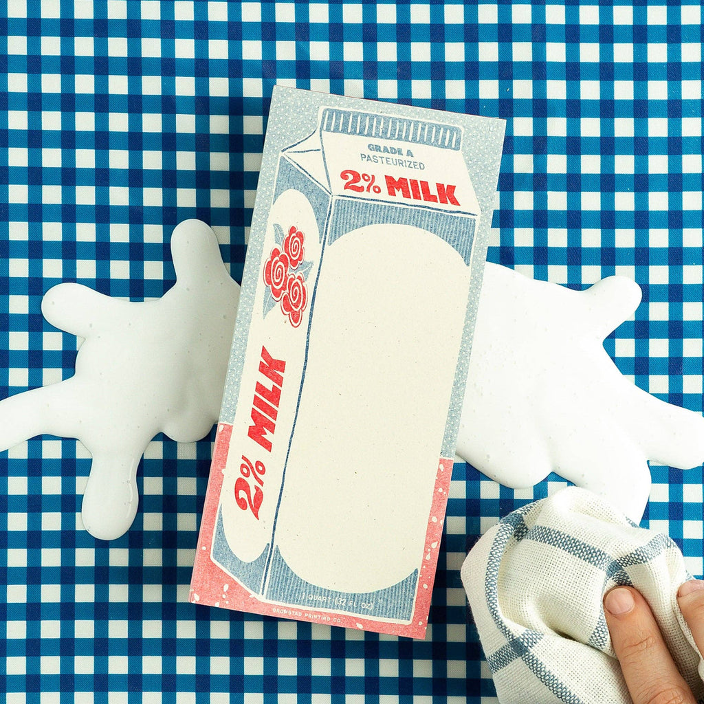 2% Milk - Risograph Notepad | Hartford Prints