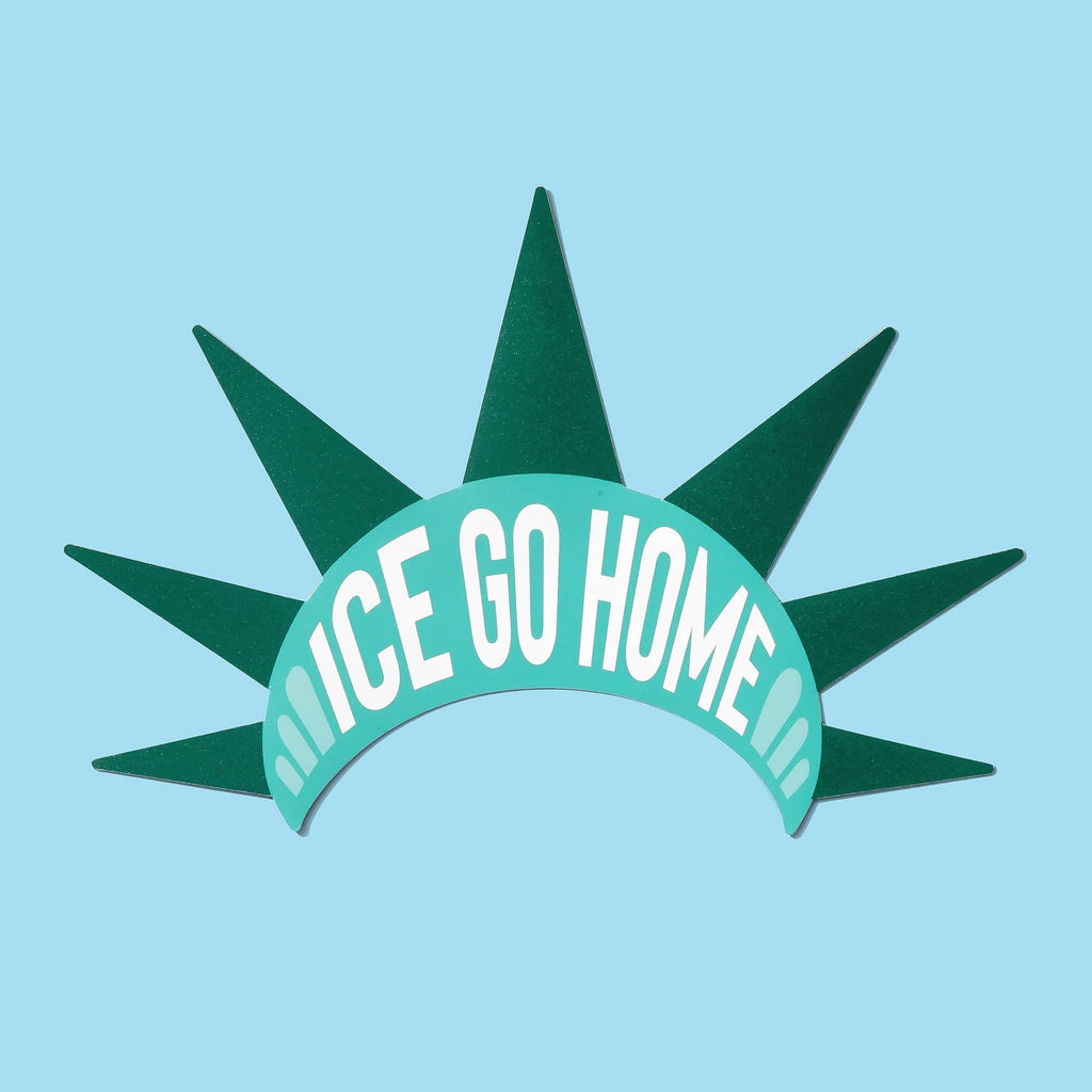 ICE Go Home Liberty Bumper Sticker or Car Magnet: Car Magnet | Hartford ...