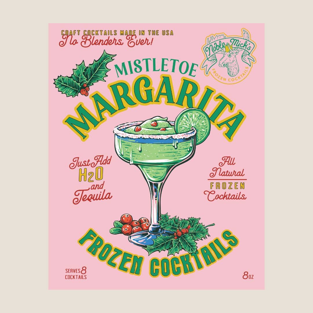 Cranberry Mistletoe Margarita Frozen Cocktail | Hartford Prints