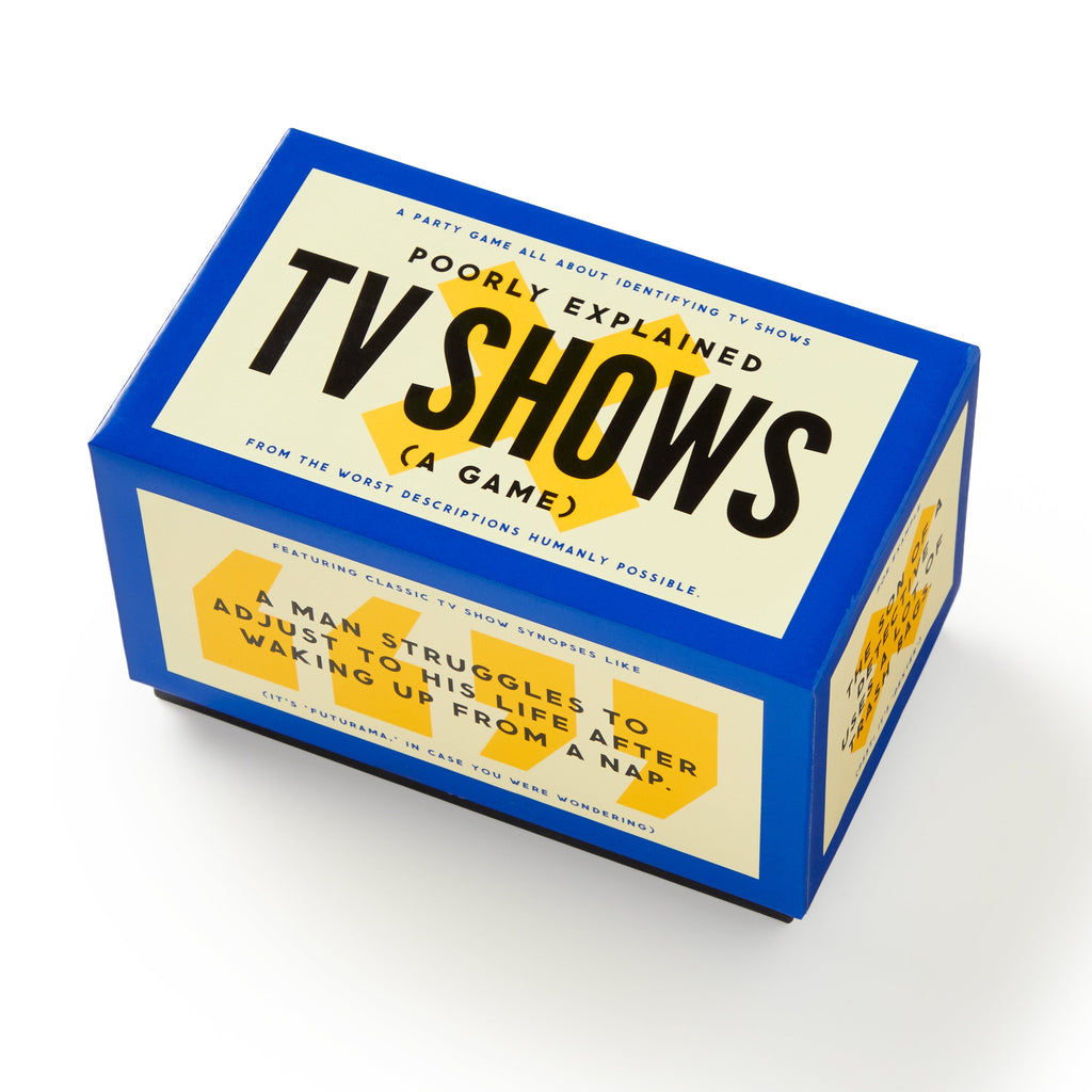 Poorly Explained TV Shows - Card Game | Hartford Prints