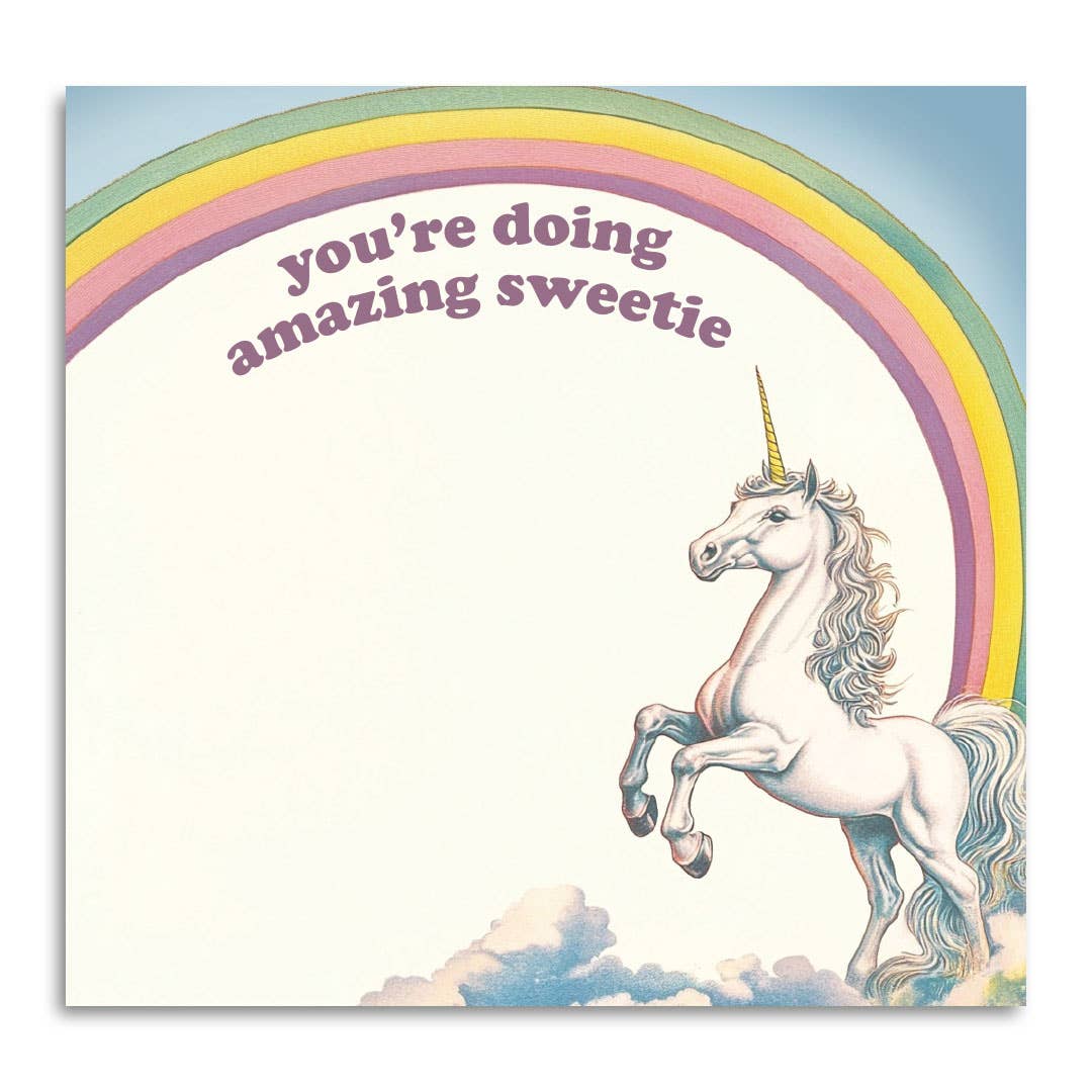 You're Doing Amazing - Note Pad | Hartford Prints
