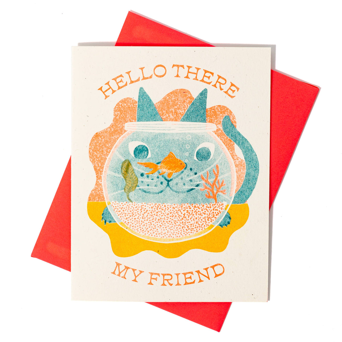Hello There My Friend Card | Hartford Prints