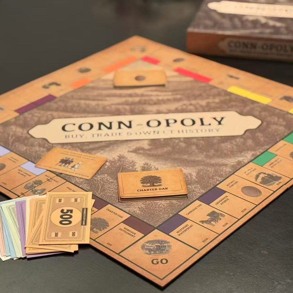 Conn-opoly Monopoly Game | Hartford Prints