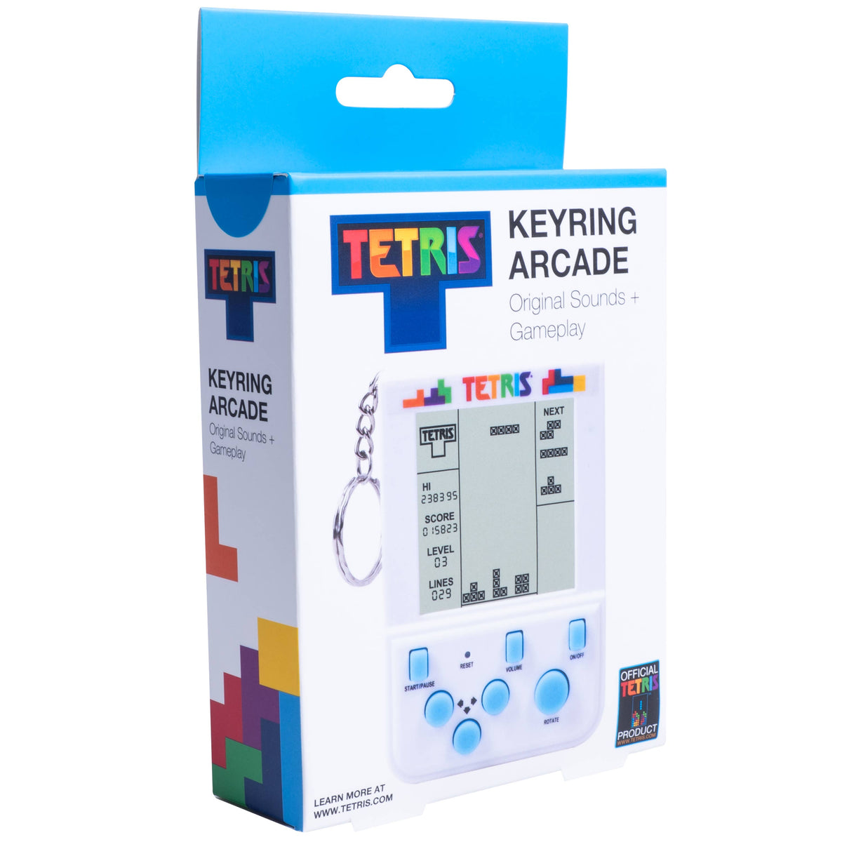 Tetris Keyring Arcade Game - Retro Fun | Hartford Prints