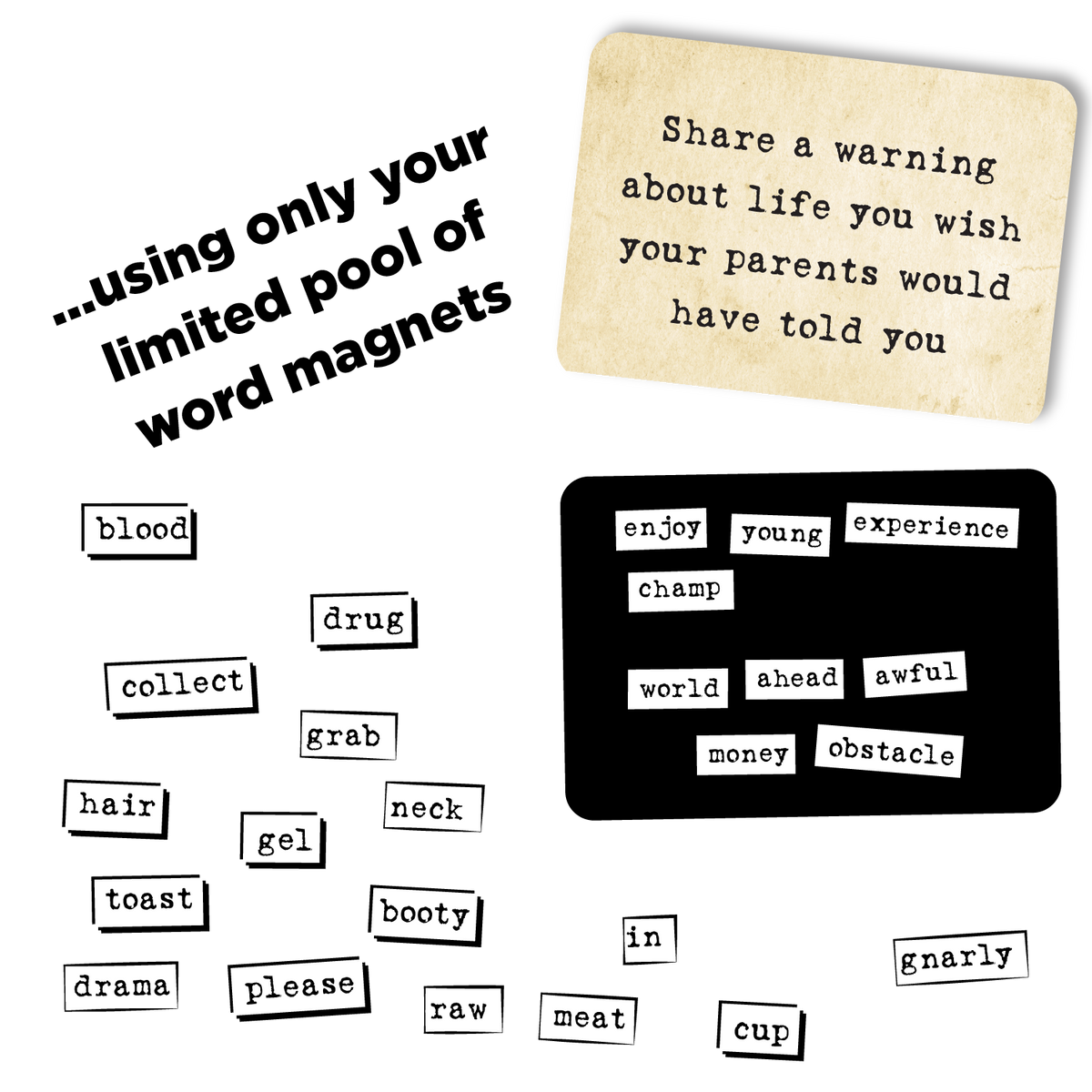 Ransom Notes: House Party Edition | Hartford Prints