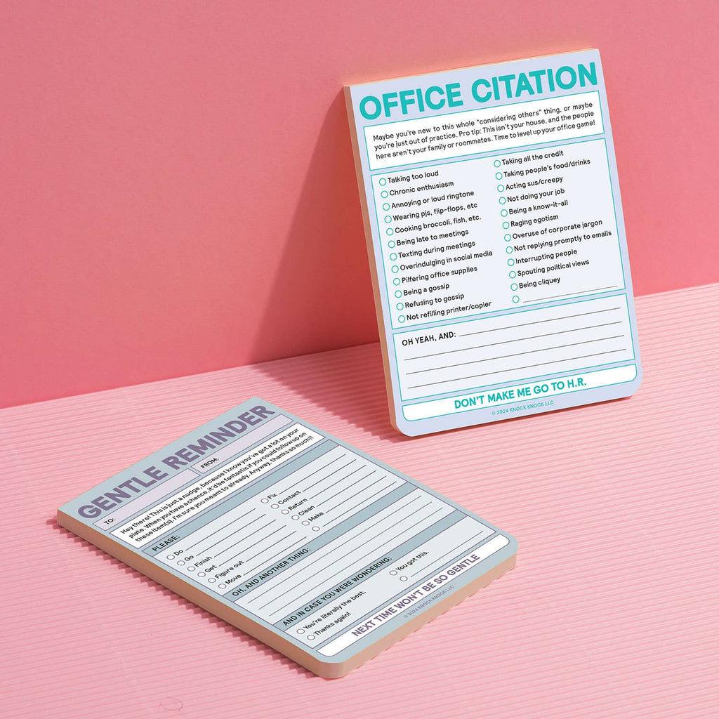 Office Citation Nifty Note (Pastel Version) | Hartford Prints