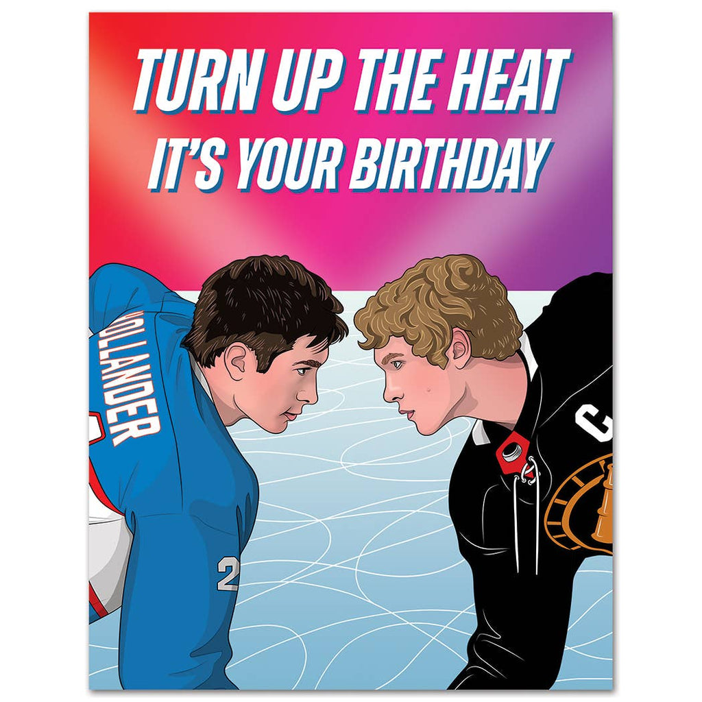Heat Check Turn Up The Heat Birthday Card | Hartford Prints