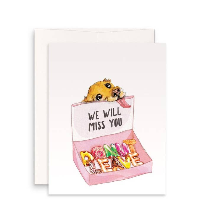 Donut Leave Card | Hartford Prints
