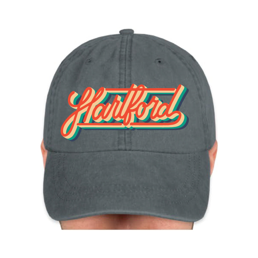 Midnight 70's Hartford Baseball Hat | Hartford Prints
