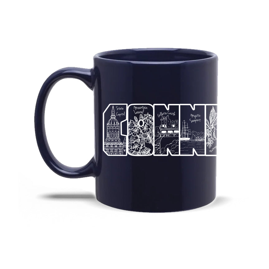 Connecticut Mug | Hartford Prints